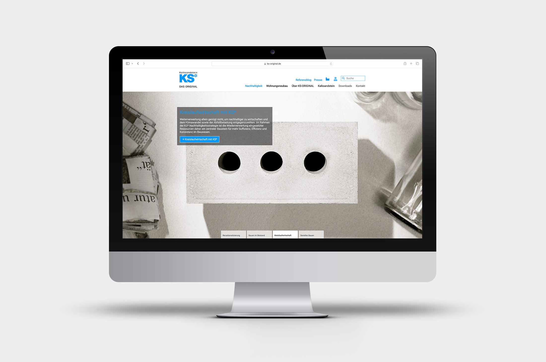 Neue Adresse für massive Nachhaltigkeit | KS-ORIGINAL GMBH